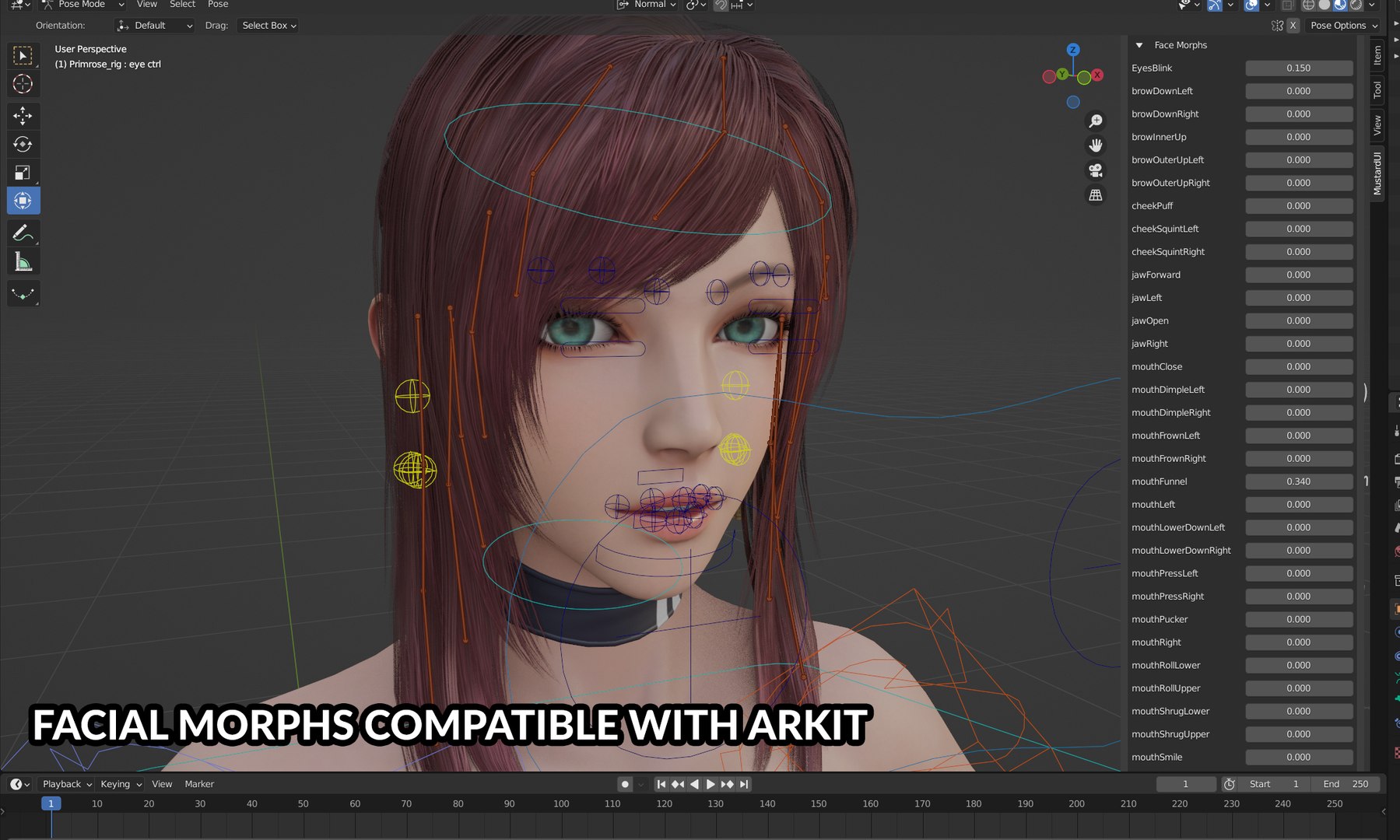Primrose Office Lady - Game Ready 3D model - TurboSquid 1883630