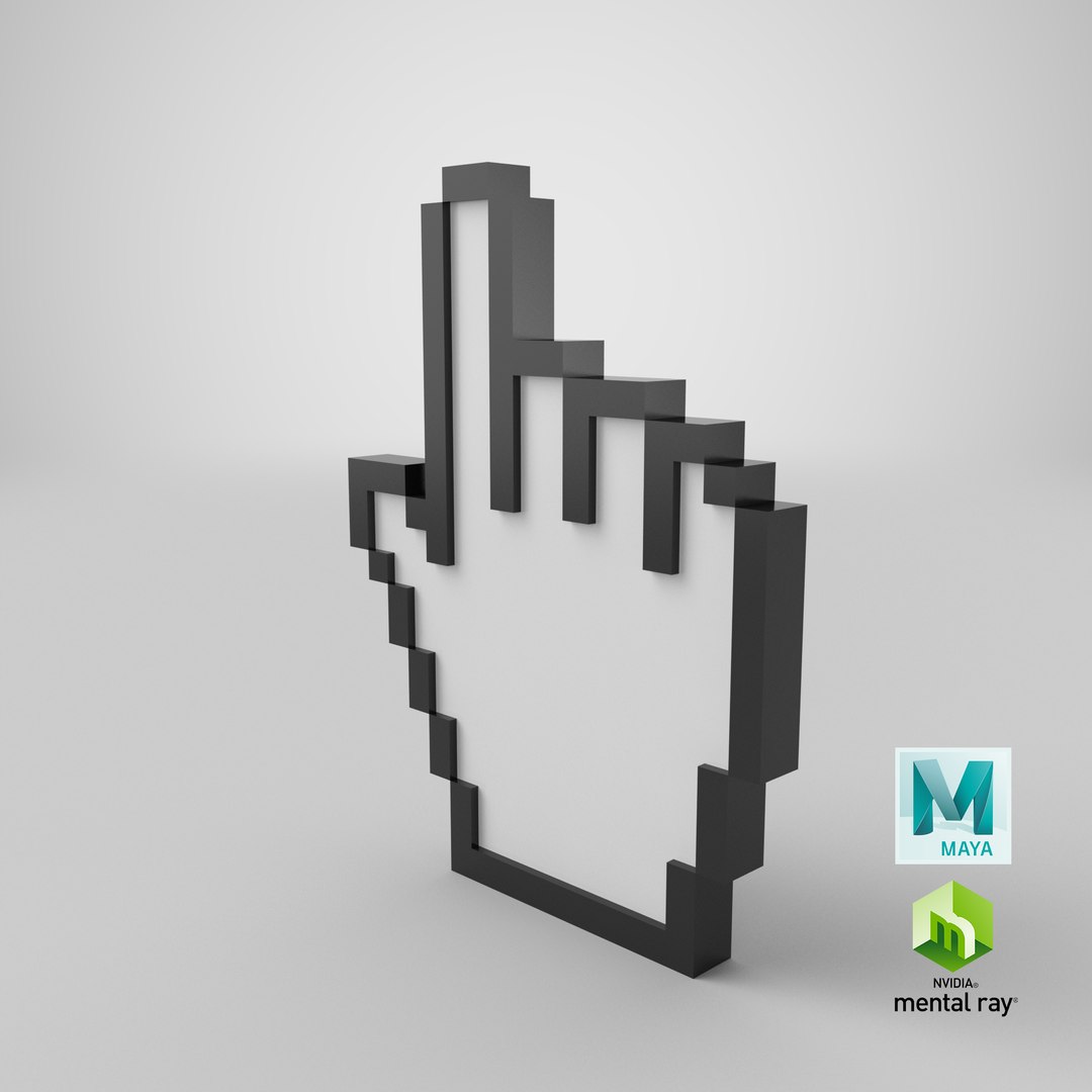 Hand Cursor 3D - TurboSquid 1407078