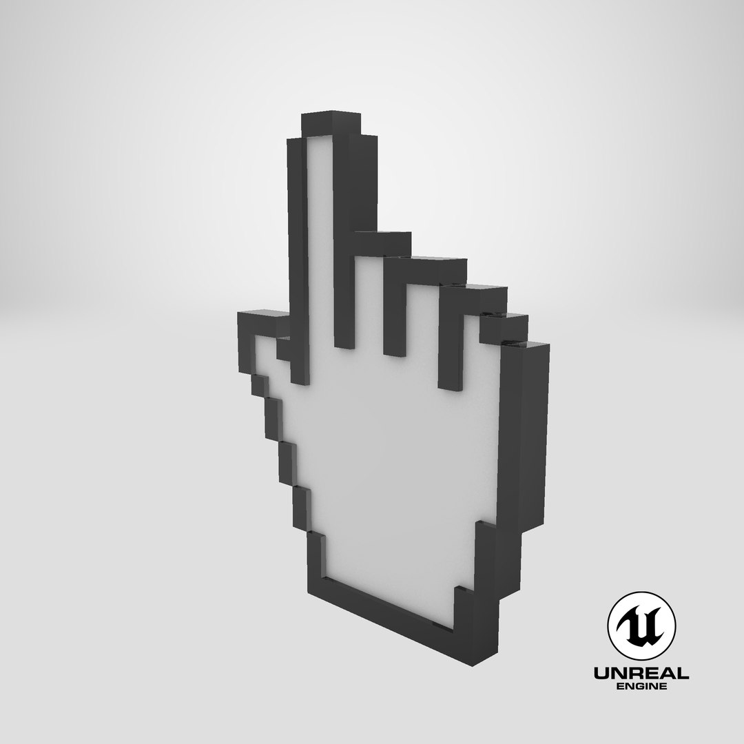 Hand Cursor 3D - TurboSquid 1407078