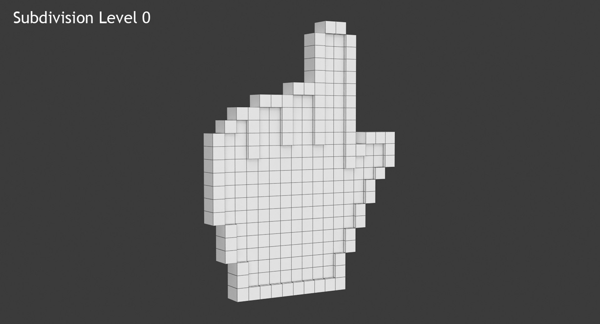 Hand Cursor 3D - TurboSquid 1407078