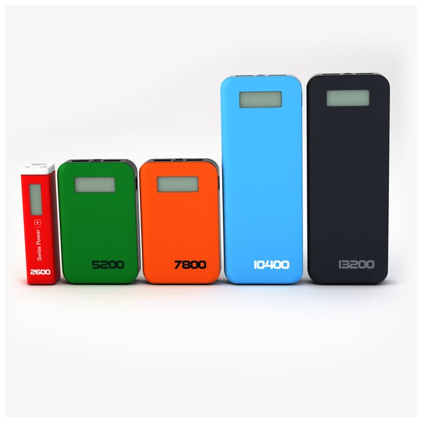 3d model power bank