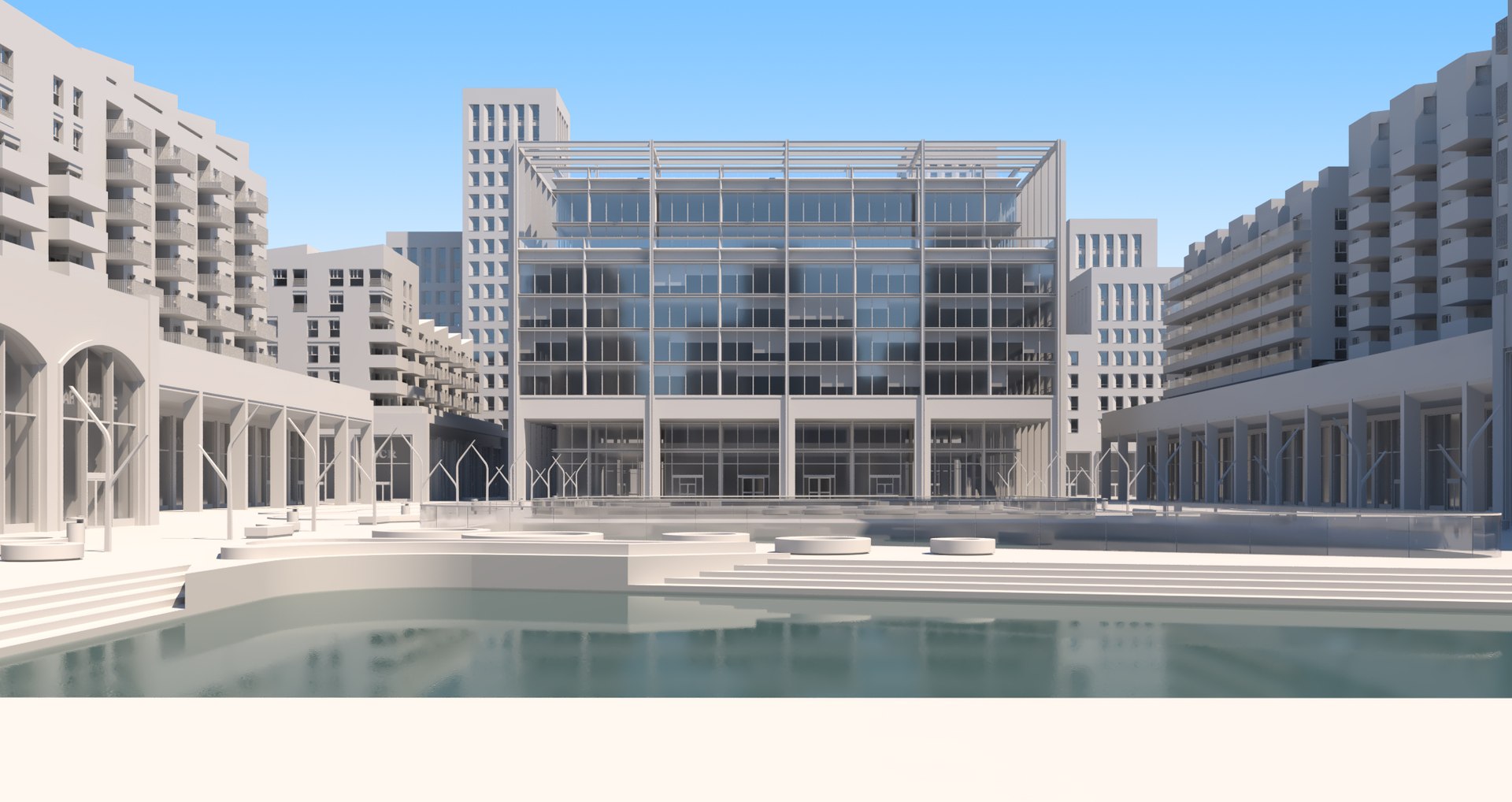 3D Office And Resi Buildings - TurboSquid 2298824