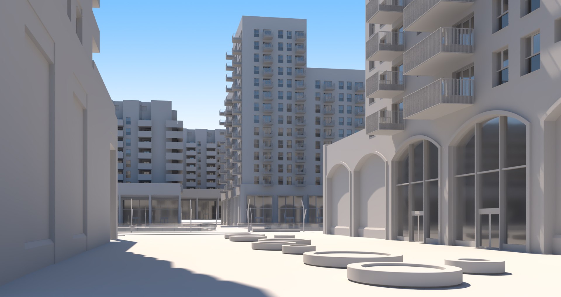 3D Office And Resi Buildings - TurboSquid 2298824