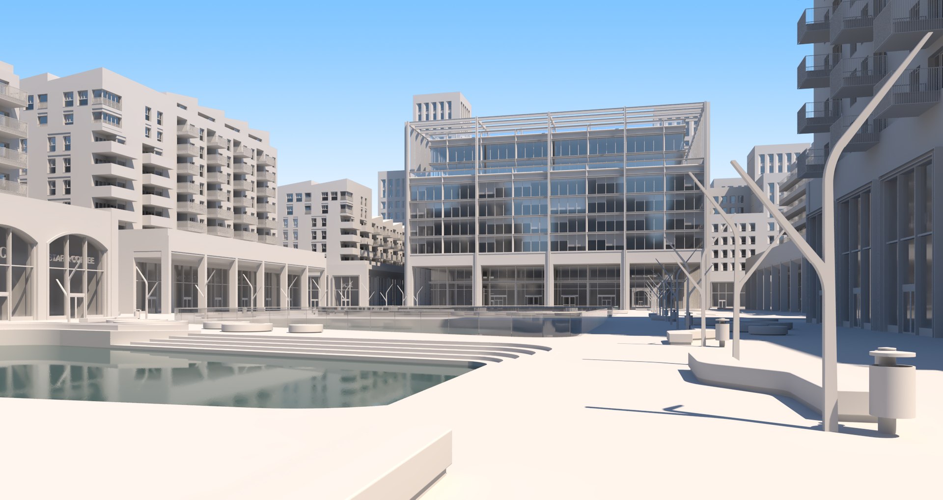 3D Office And Resi Buildings - TurboSquid 2298824