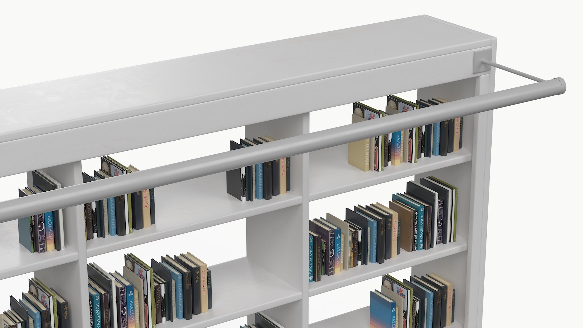 3D Library Furniture Set - TurboSquid 2382502