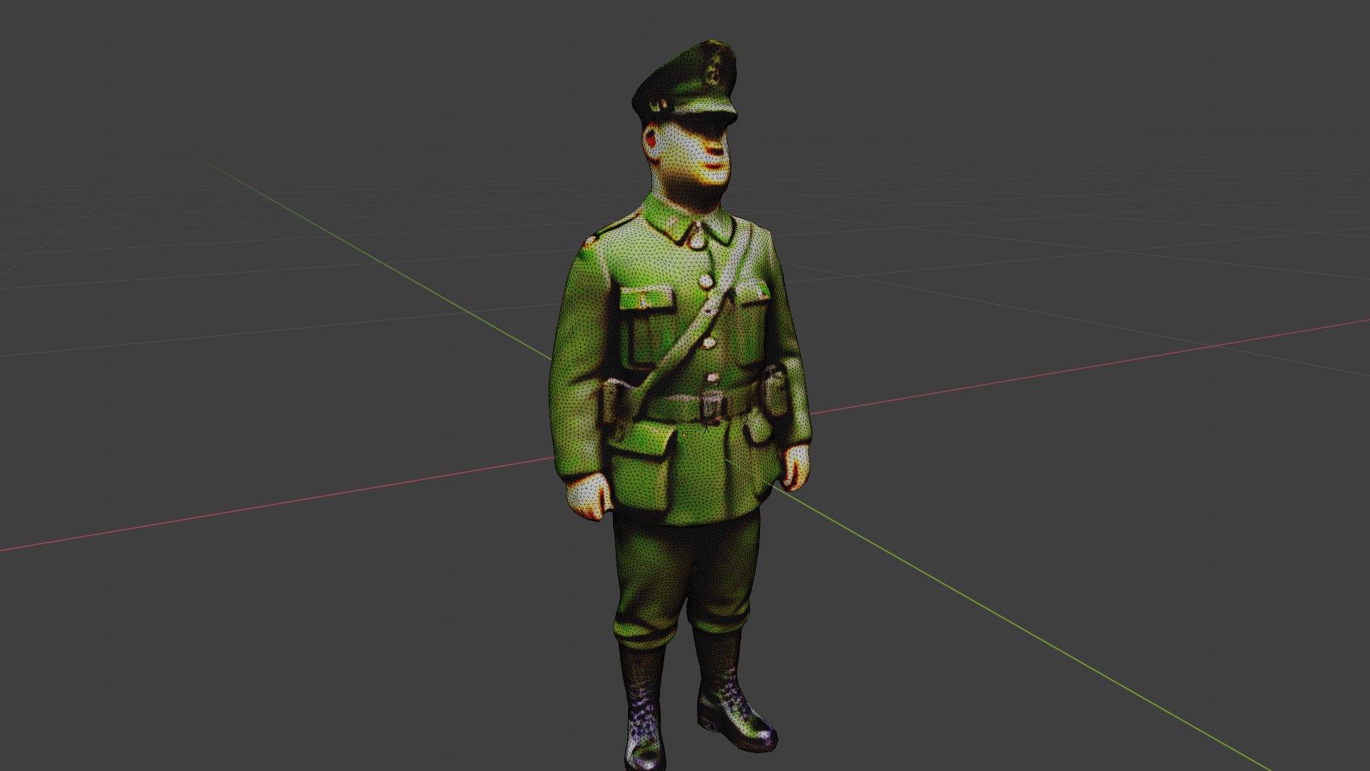 3D World War II Soldier - TurboSquid 2127018