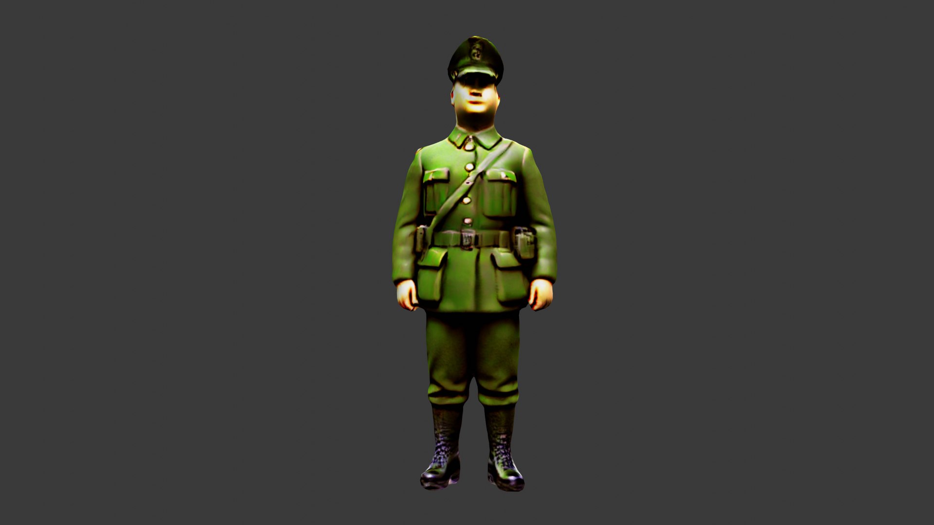 3D World War II Soldier - TurboSquid 2127018
