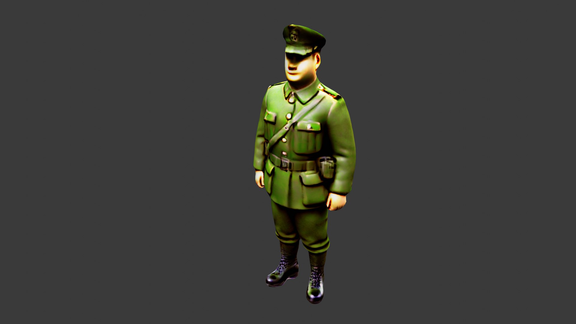 3D World War II Soldier - TurboSquid 2127018