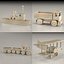 Wooden Vehicle Toys 3d Model
