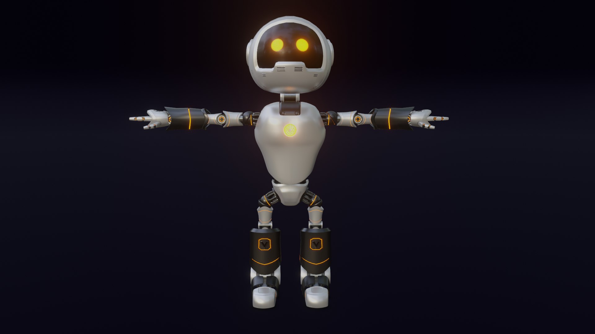 3D Model Robot Rigged - TurboSquid 2017097