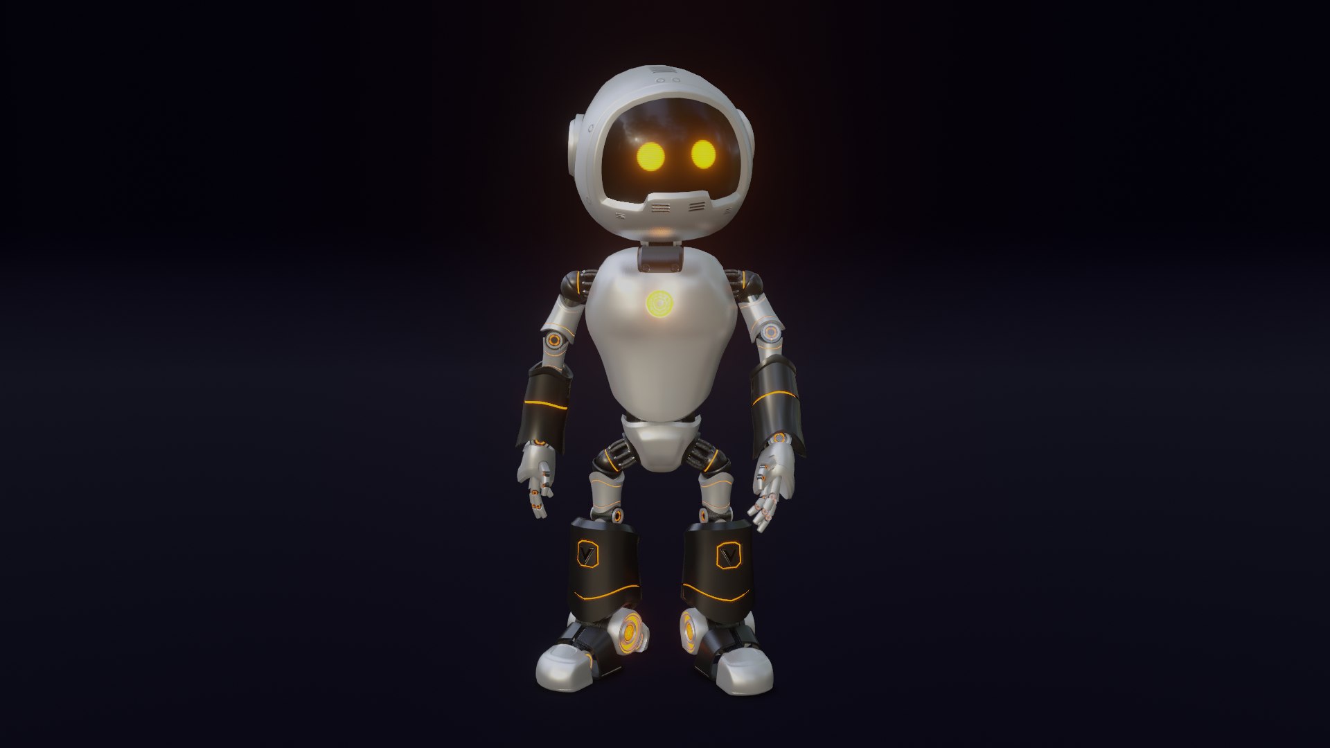 3D Model Robot Rigged - TurboSquid 2017097