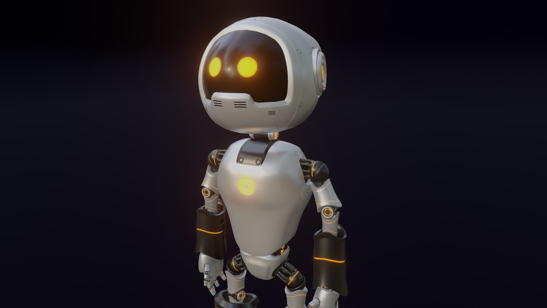 3D Model Robot Rigged - TurboSquid 2017097