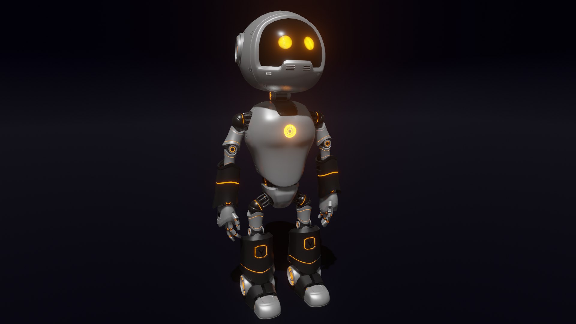 3D Model Robot Rigged - TurboSquid 2017097