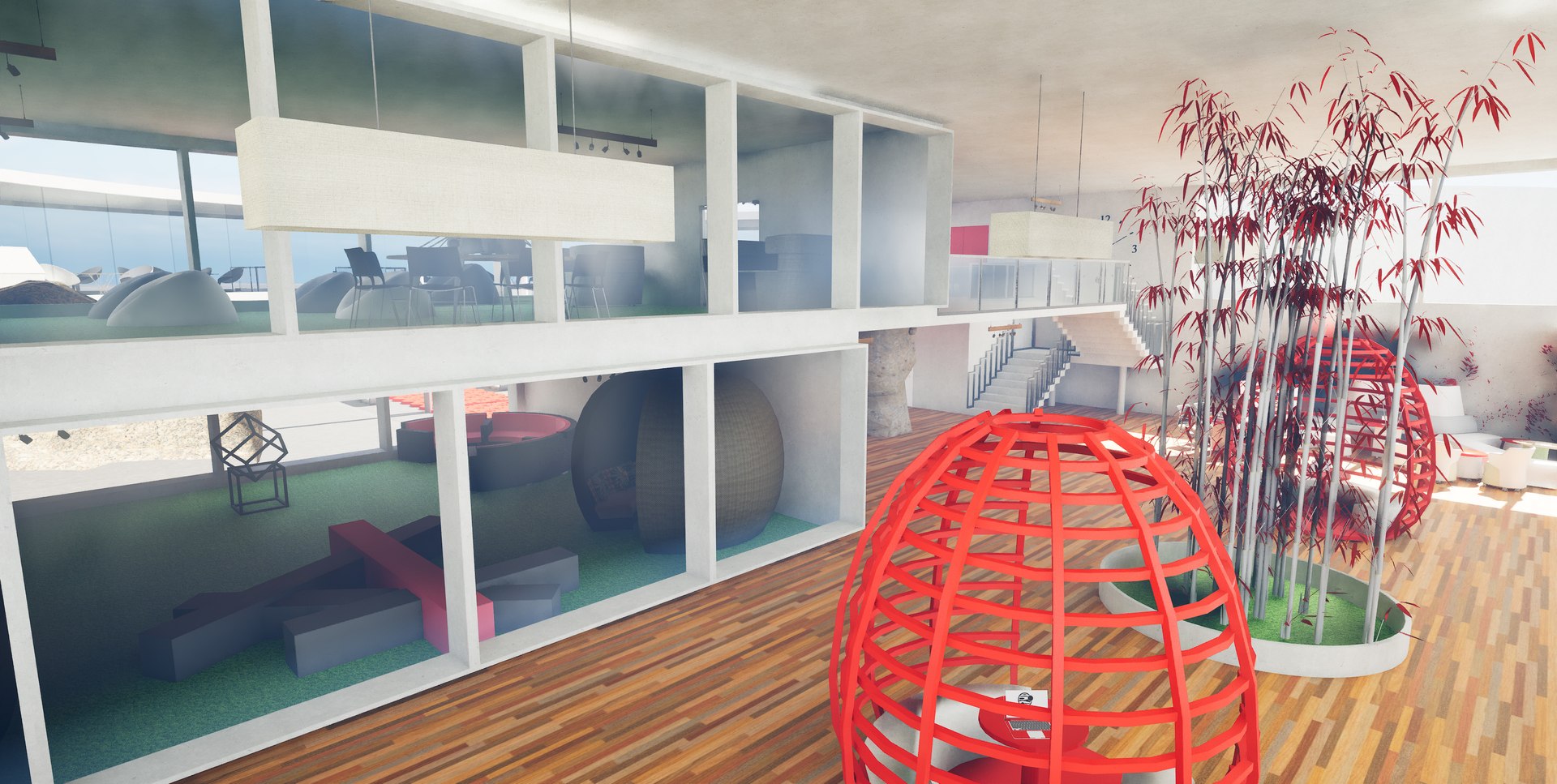 3D Design Of A Research Center In The Mountains 3D Model - TurboSquid ...