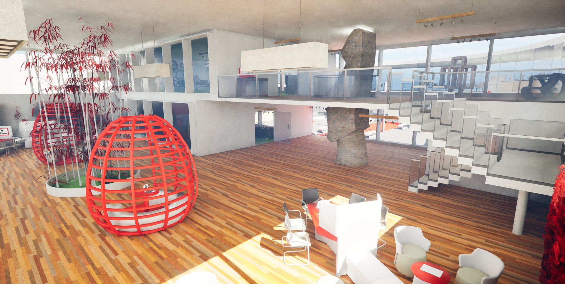 3D Design Of A Research Center In The Mountains 3D Model - TurboSquid ...