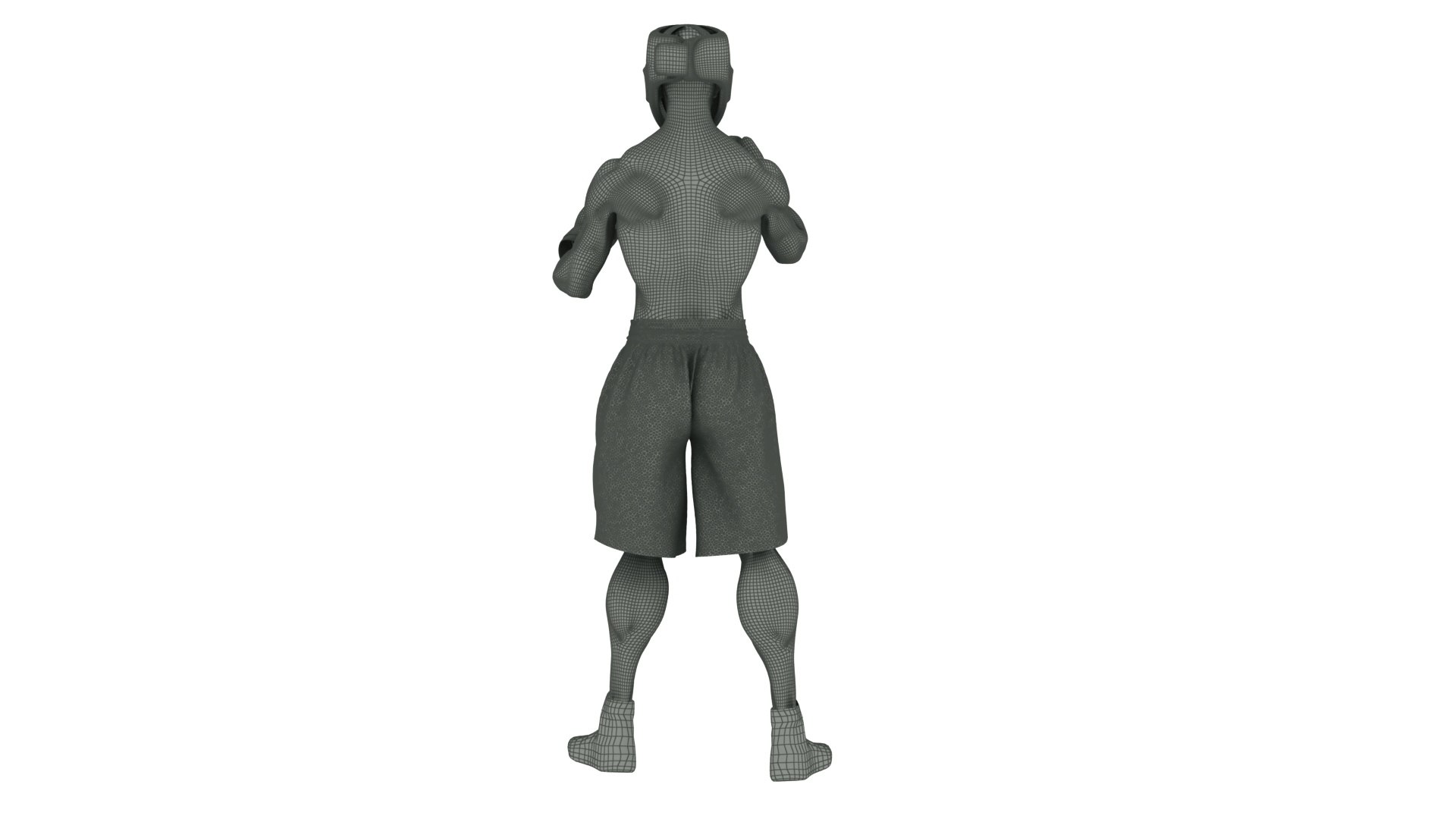 Boxer Man 1 Fighting Pose 3D Model - TurboSquid 1956725