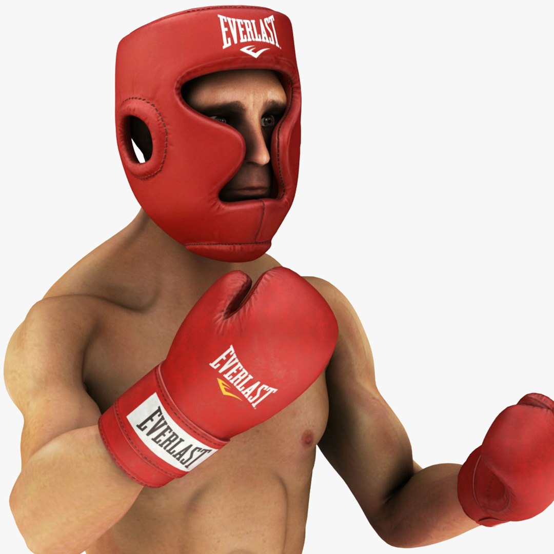 Boxer Man 1 Fighting Pose 3D model - TurboSquid 1956725
