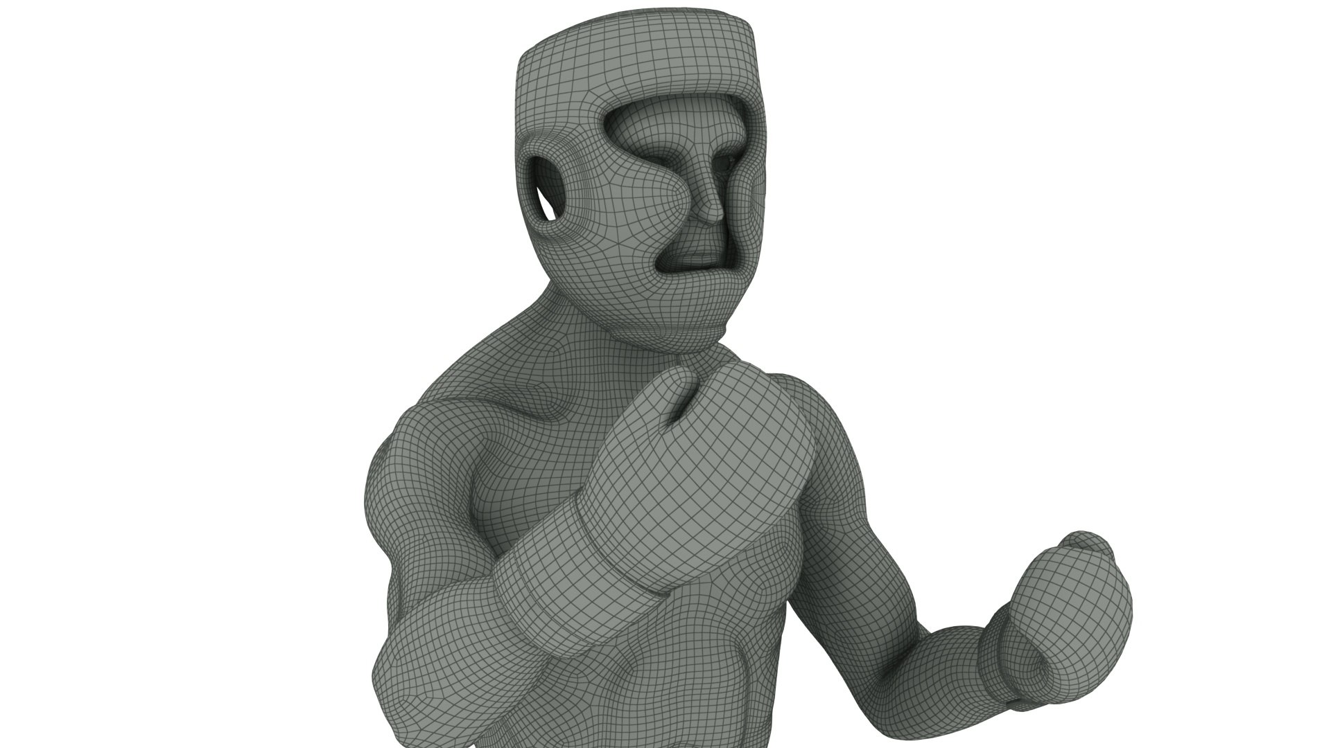 Boxer Man 1 Fighting Pose 3D Model - TurboSquid 1956725