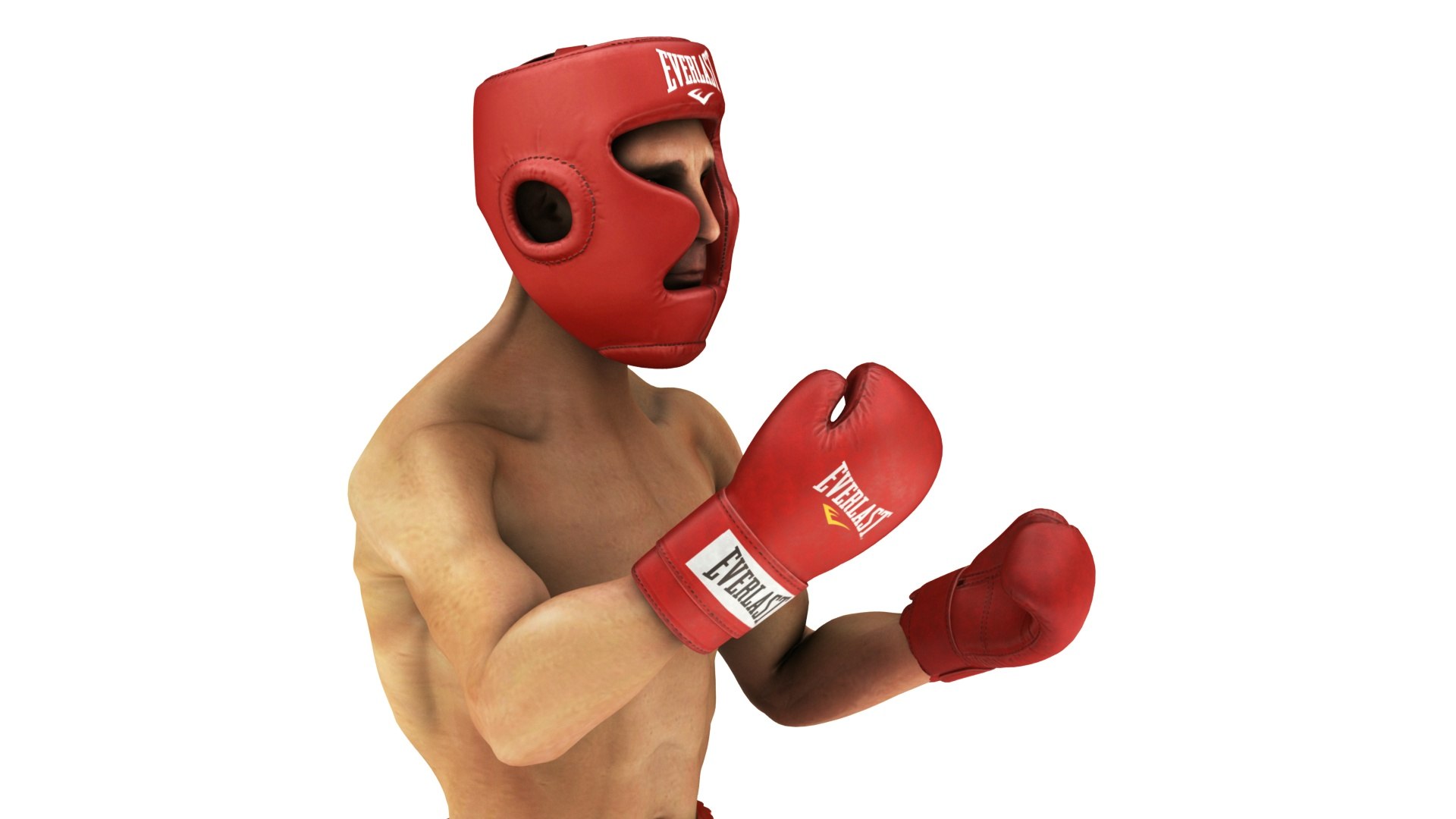 Boxer Man 1 Fighting Pose 3D Model - TurboSquid 1956725