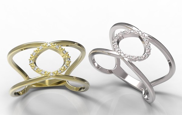 3d model gold ring