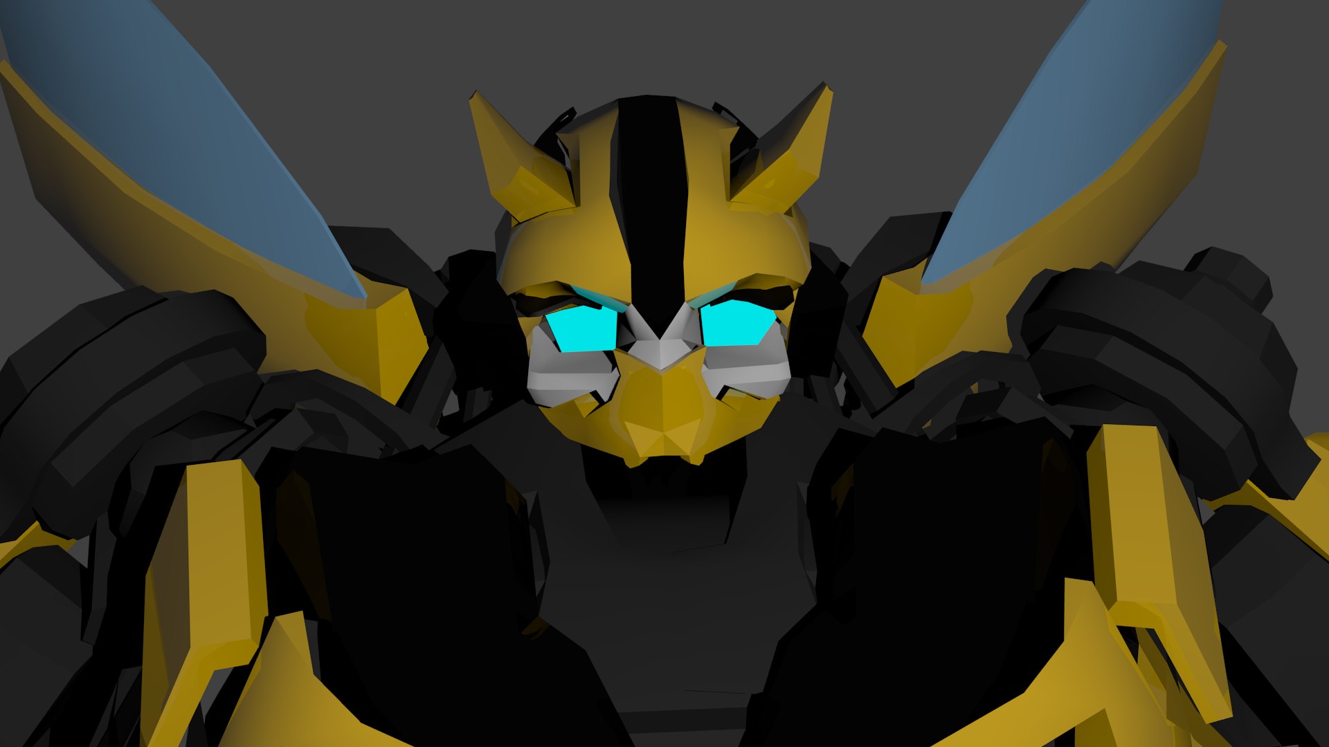Trans Bumblebee 3d Blend