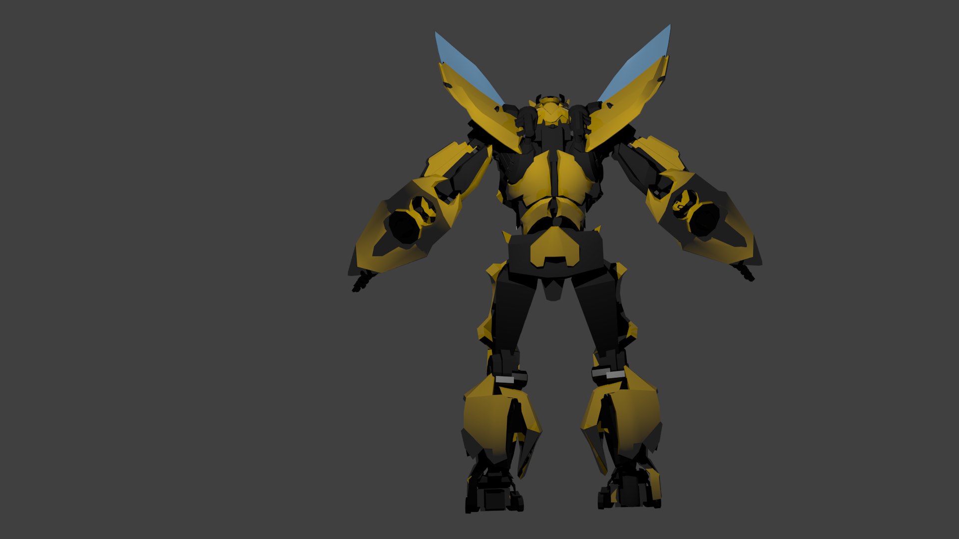 Trans Bumblebee 3d Blend