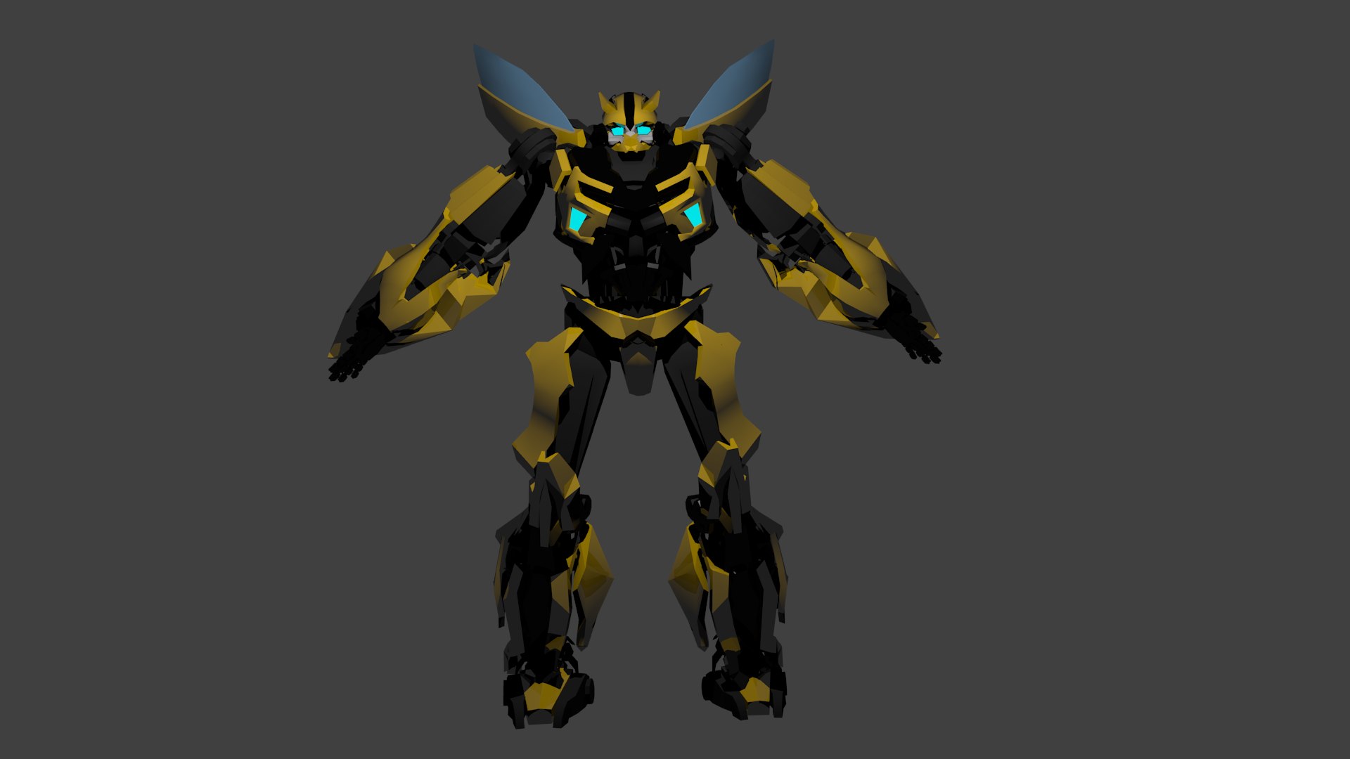 Trans Bumblebee 3d Blend