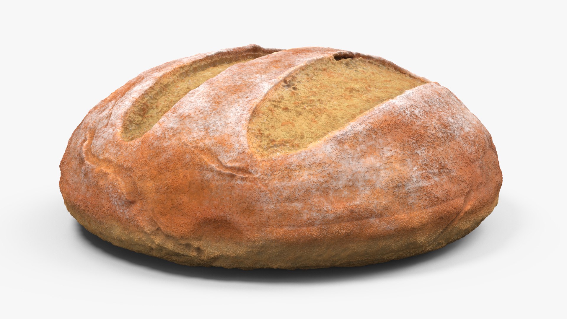 3D Round Loaf Of Bread Model - TurboSquid 2244908