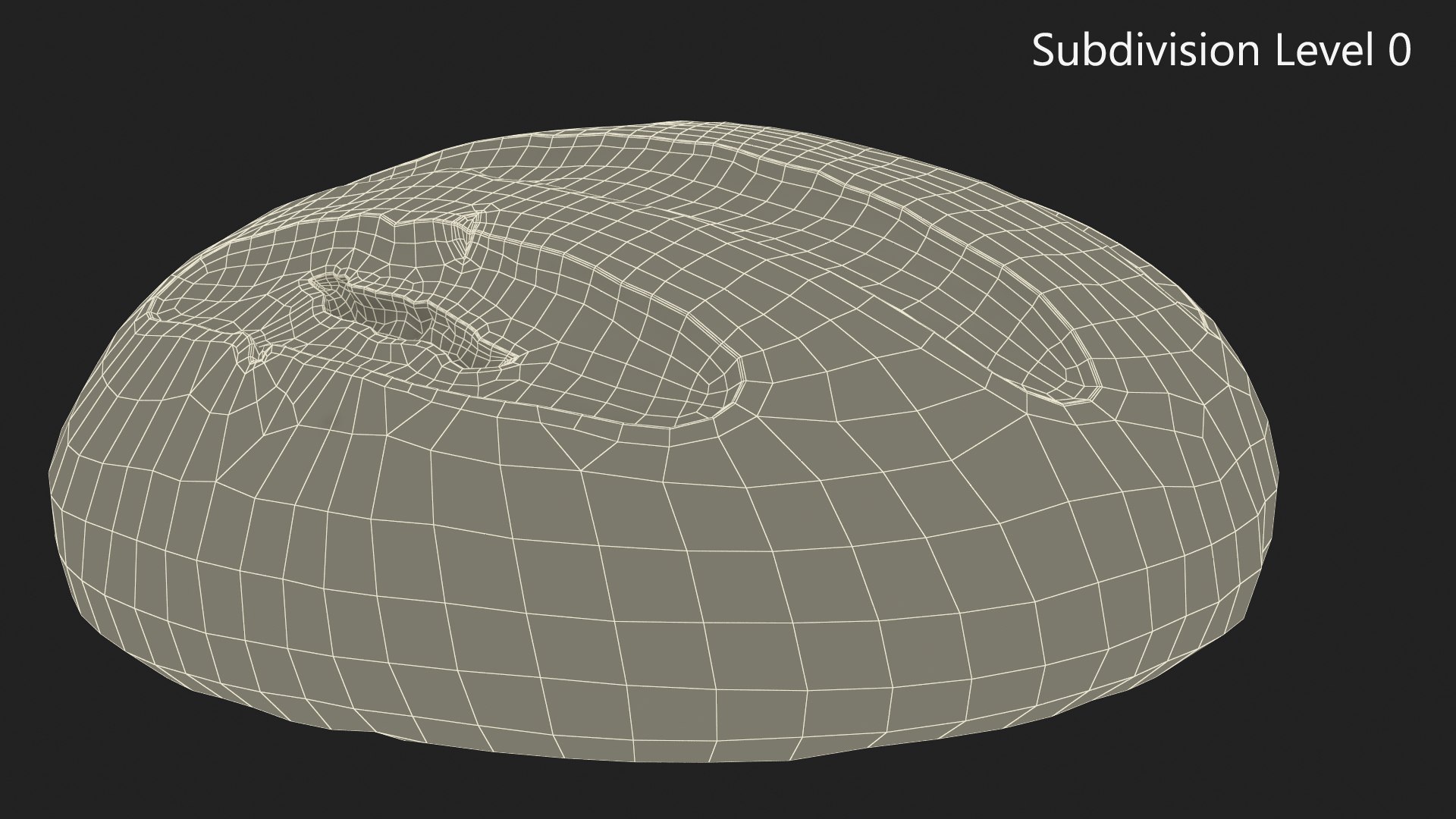 3D Round Loaf Of Bread Model - TurboSquid 2244908