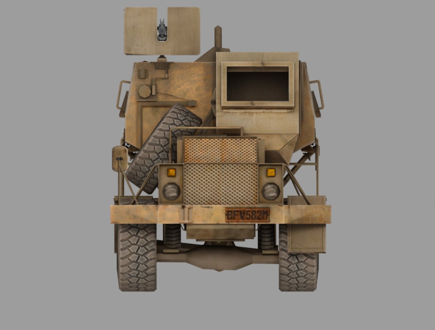 Buffel Truck 3D Model - TurboSquid 1450341