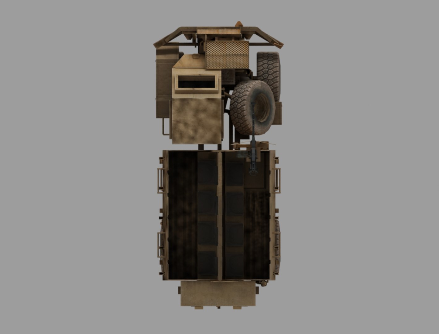 Buffel Truck 3D Model - TurboSquid 1450341