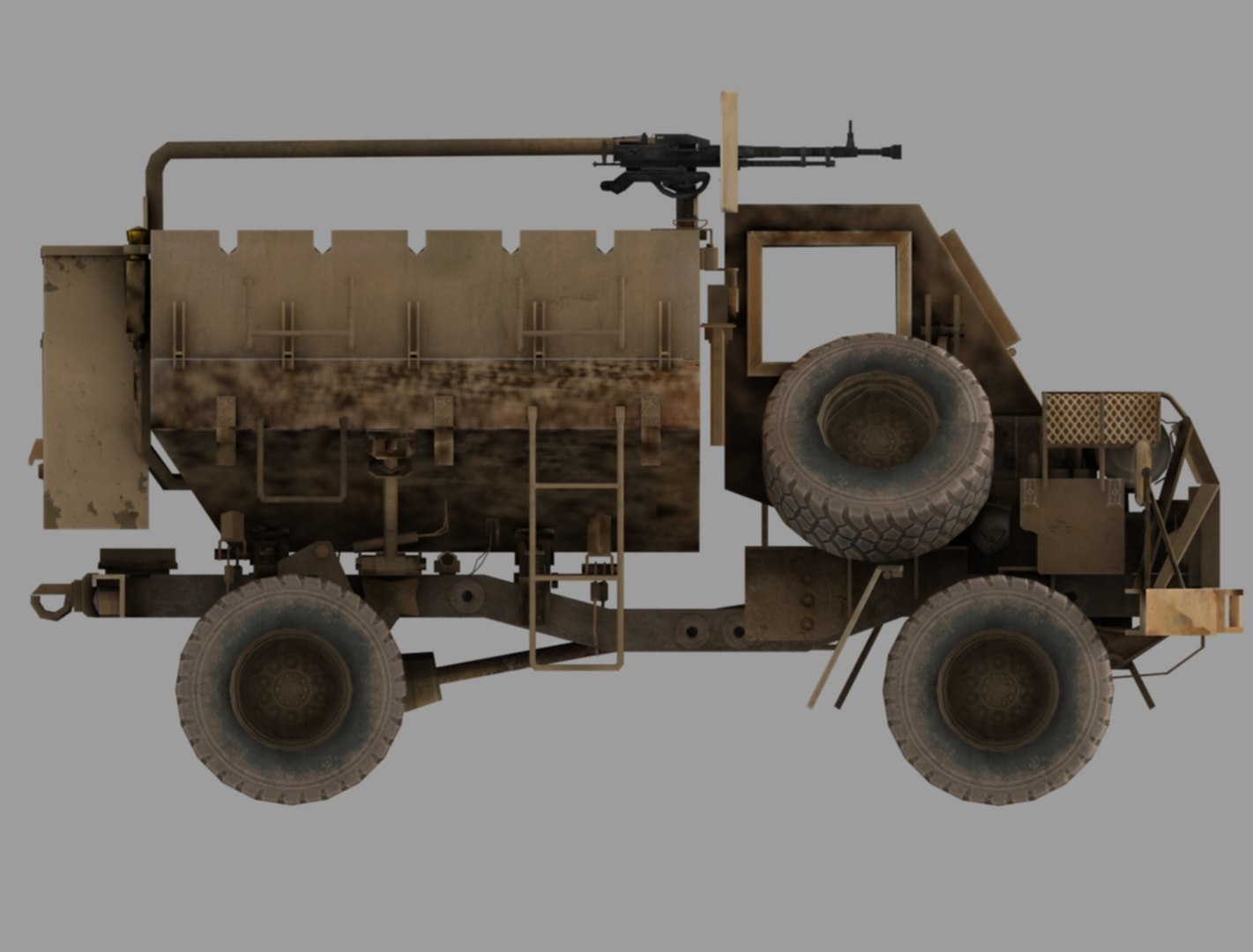 Buffel Truck 3D Model - TurboSquid 1450341