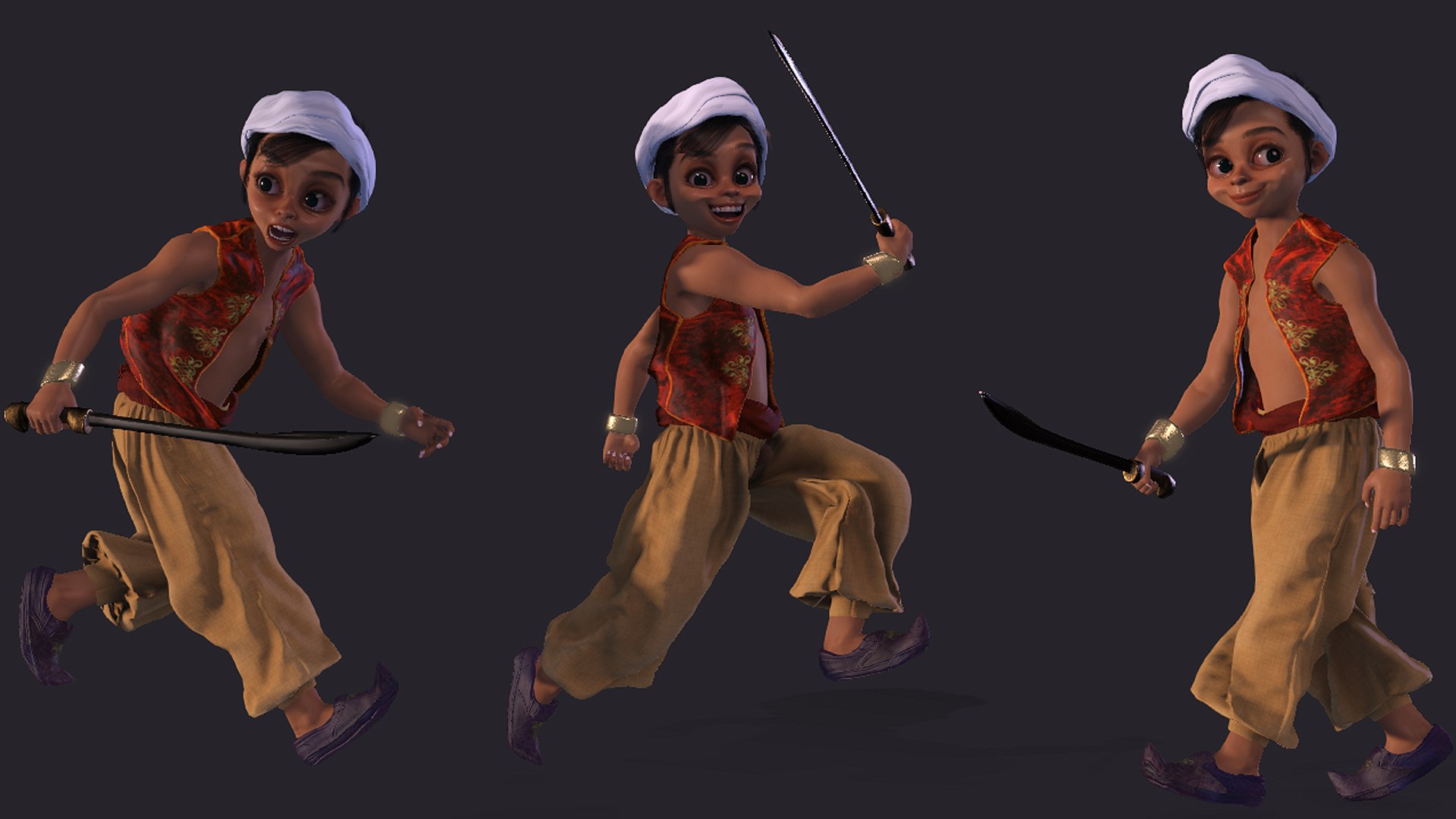 3D Sinbad CARTOON - TurboSquid 1834806