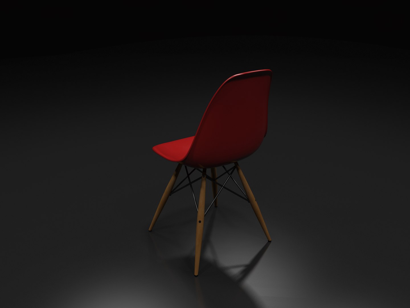 3D Silla Eames Chair 3D Model - TurboSquid 2092689