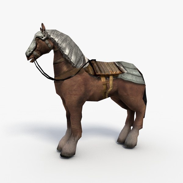 Draft Horse 3D Models for Download | TurboSquid