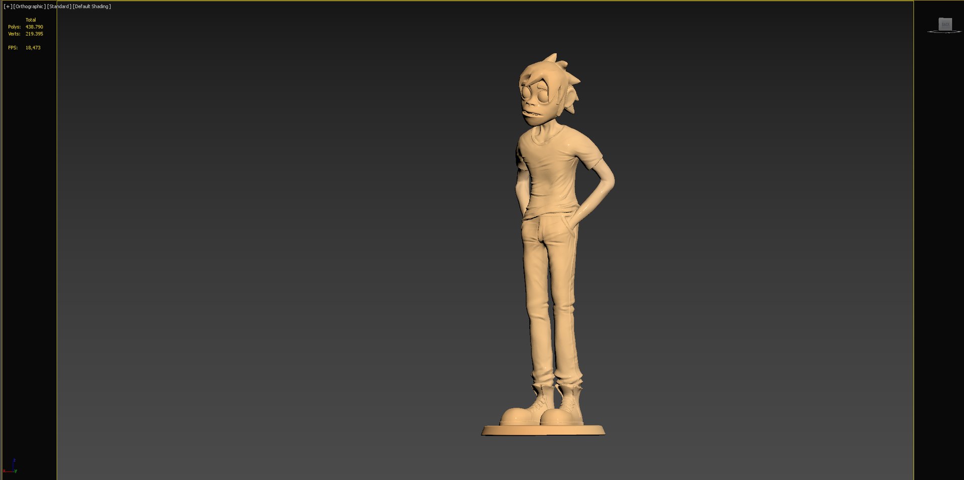 Gorillaz 2D 3D 모델 - TurboSquid 2086572
