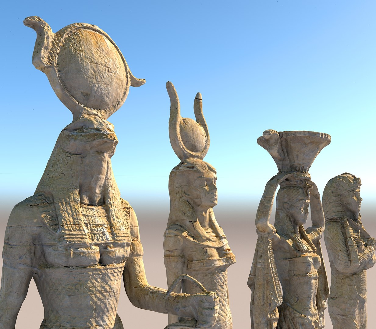 Ancient Giants Monument Pack 3D - TurboSquid 1508797
