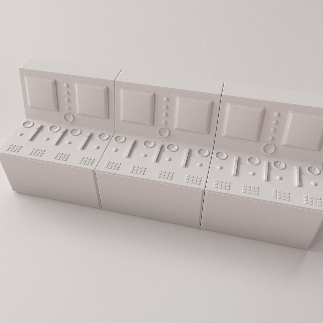 3D Control Center - TurboSquid 1718162