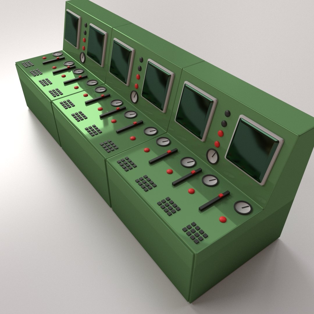 3D Control Center - TurboSquid 1718162