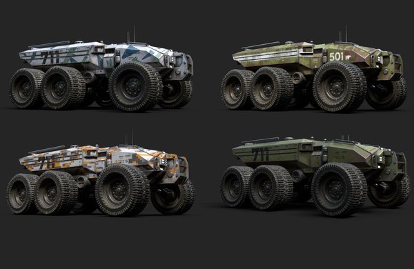 Recon Vehicle 3D Models for Download | TurboSquid