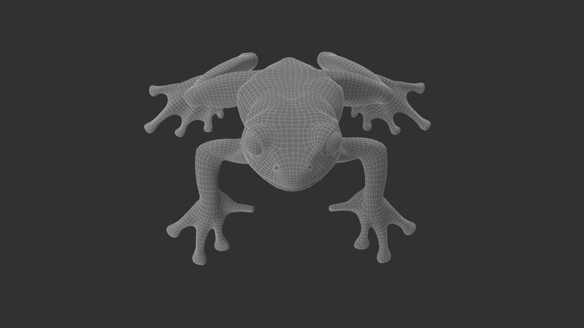 3D Green Tree Frog - TurboSquid 2001343
