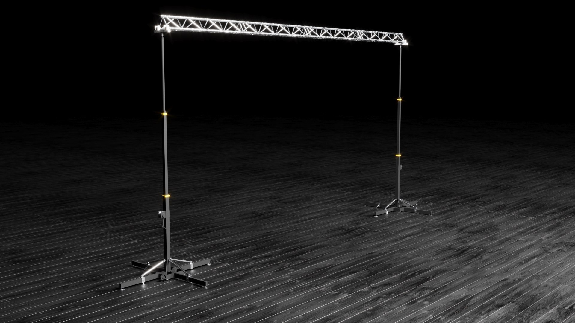 3D Truss Lifts Detailed Model Model - TurboSquid 2223587