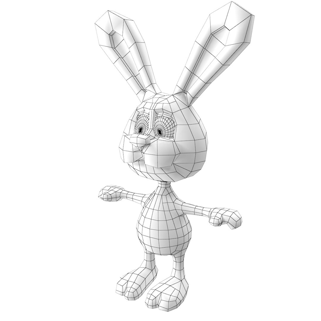Rabbit Model - TurboSquid 575900