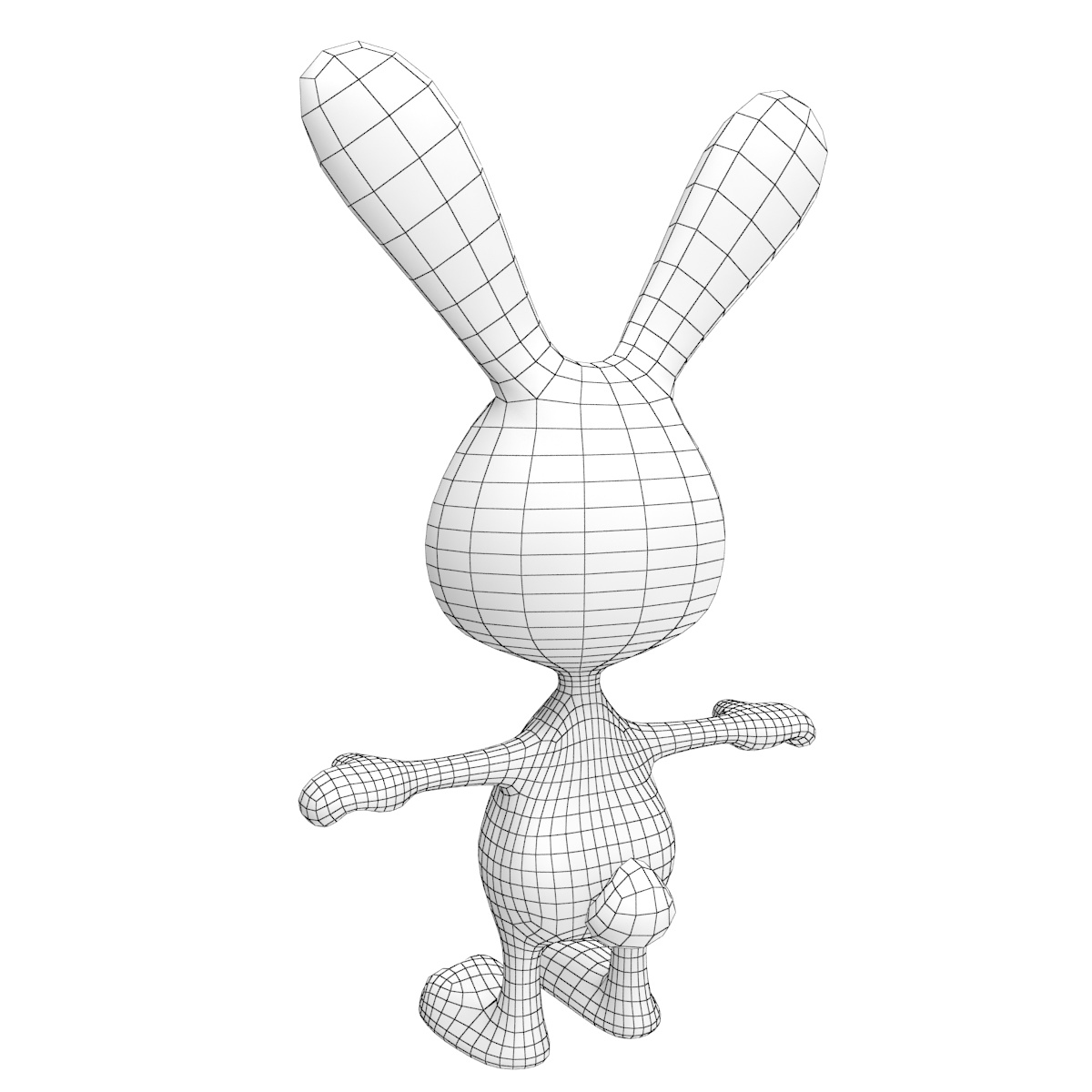 3D 3ds Max rabbit bunny easter