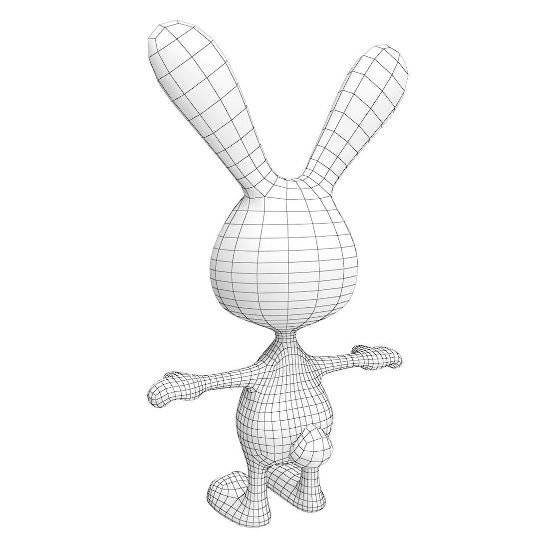 Rabbit Model - TurboSquid 575900