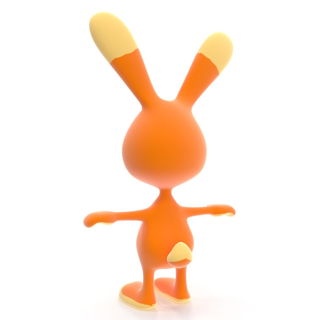 Rabbit Model Turbosquid 575900