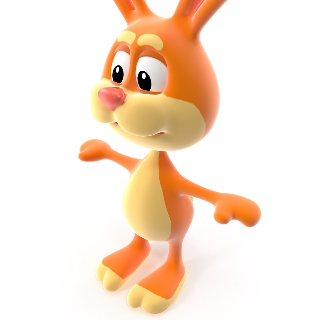 Rabbit Model Turbosquid 575900