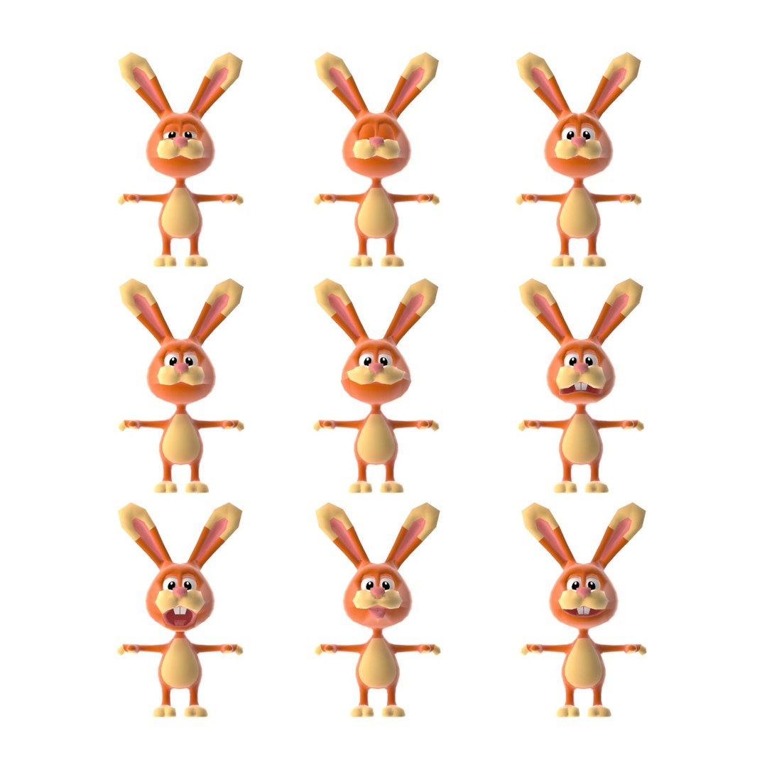 Rabbit Model - TurboSquid 575900