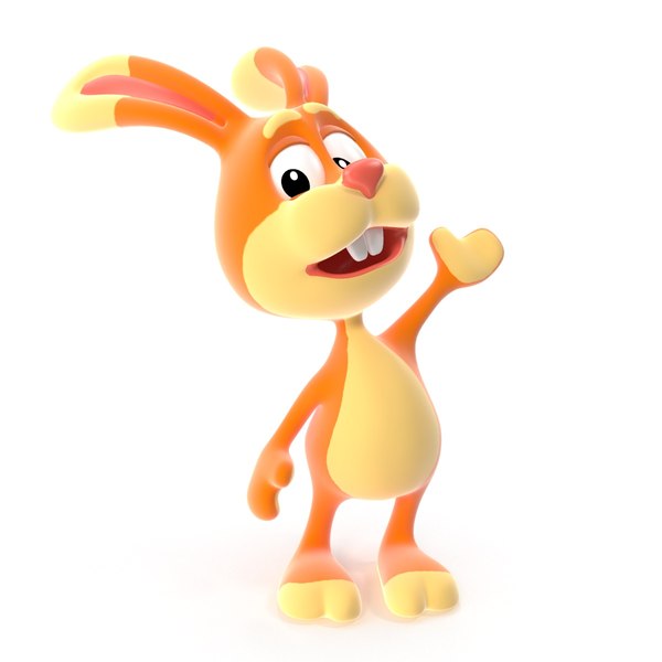 3D 3ds Max rabbit bunny easter