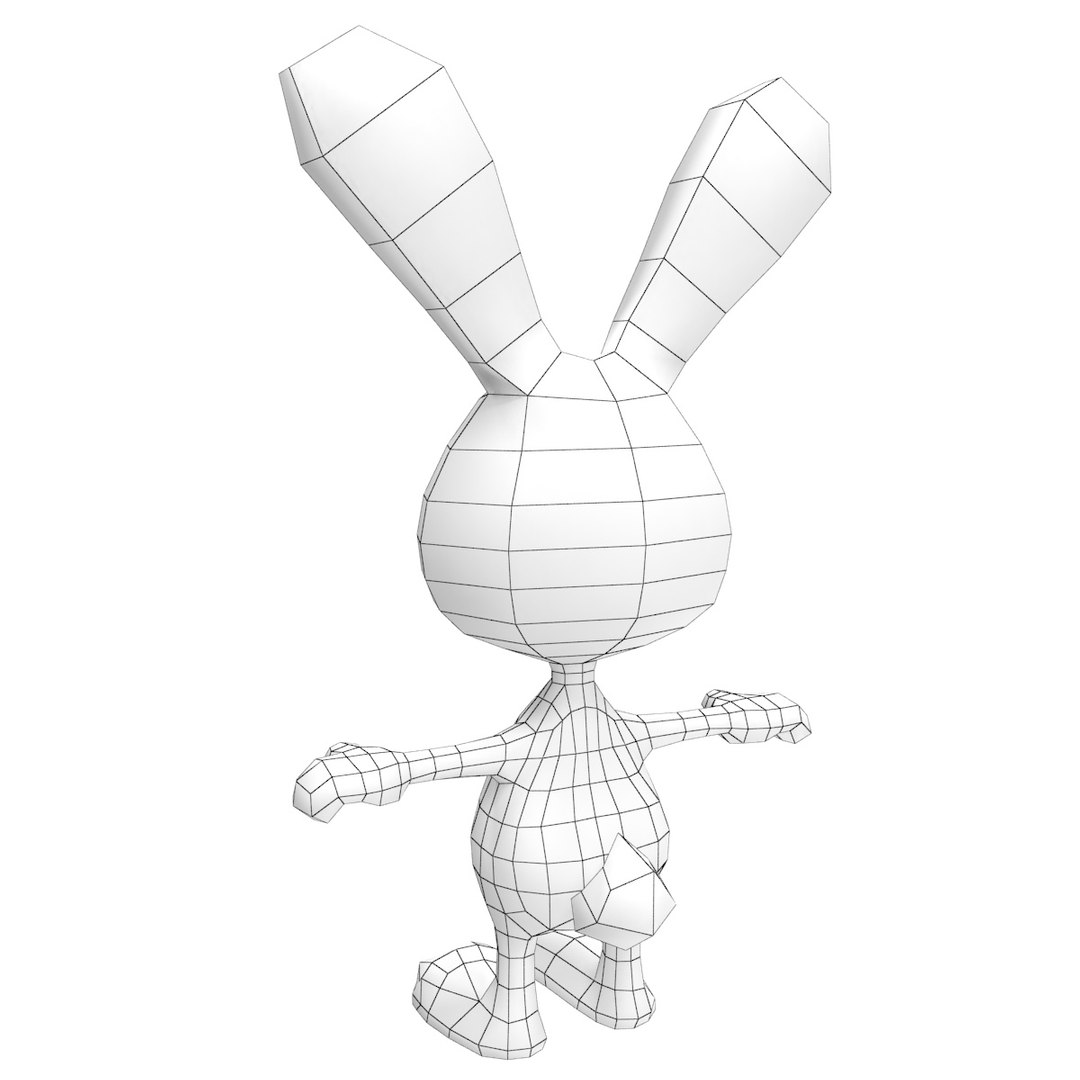 Rabbit Model - TurboSquid 575900